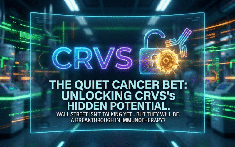 Corvus Pharmaceuticals (CRVS): The Quiet Cancer Bet Wall Street Isn’t ...
