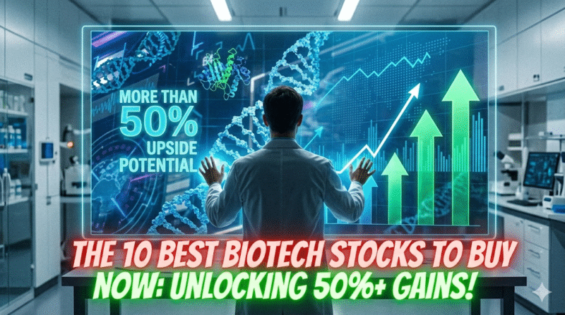10 Best Biotechnology Stocks to Buy Now With More Than 50% Upside ...